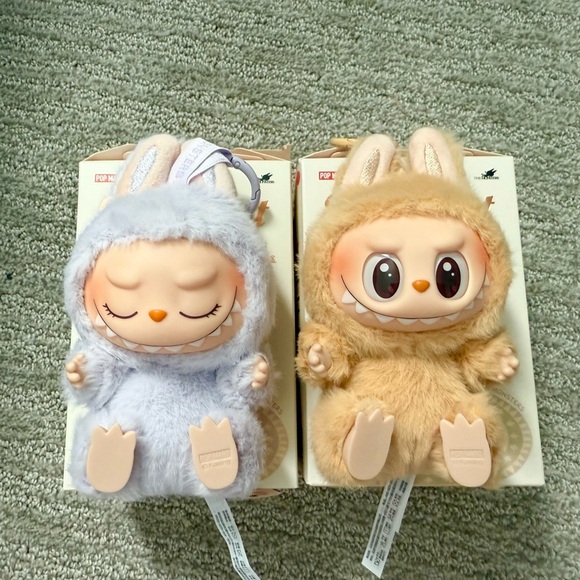 POP MART | Toys | Labubu Have A Seat Baba And Zizi | Poshmark